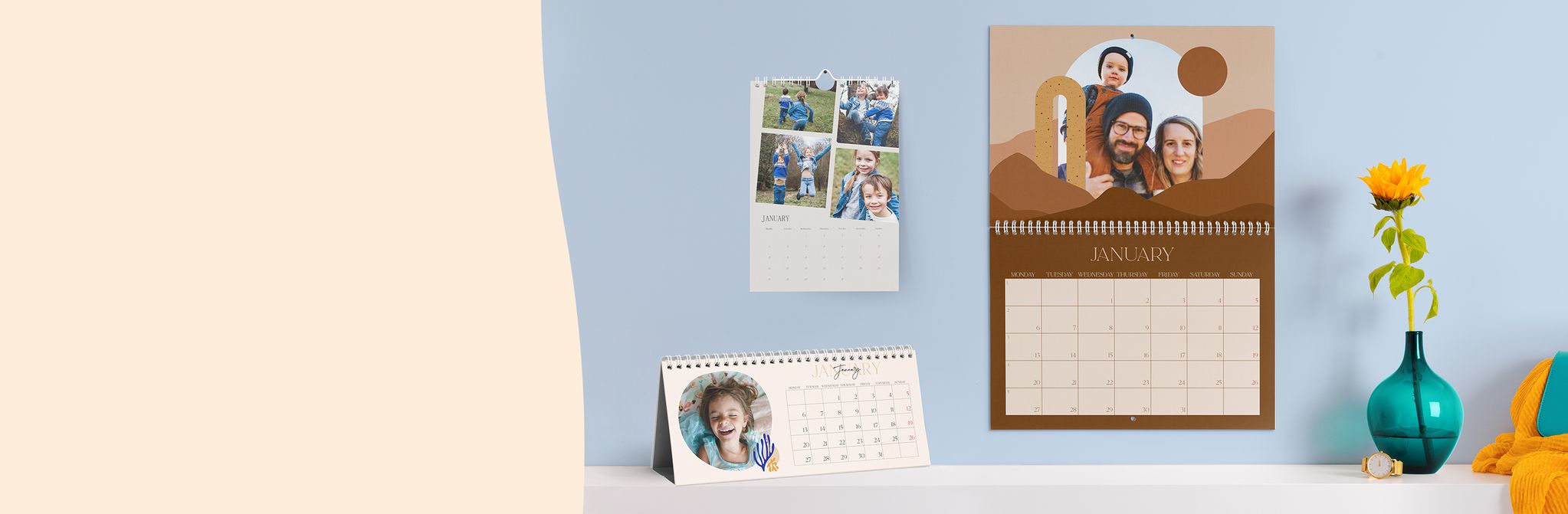 Personalised Calendars 2025 | Photo Calendars -30%