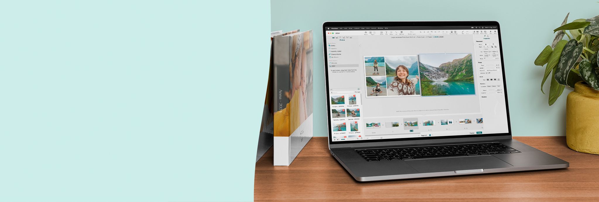 Create a photo book on your Mac