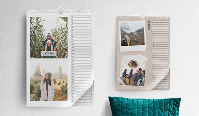 Birthday Calendar Personalised with your Photos