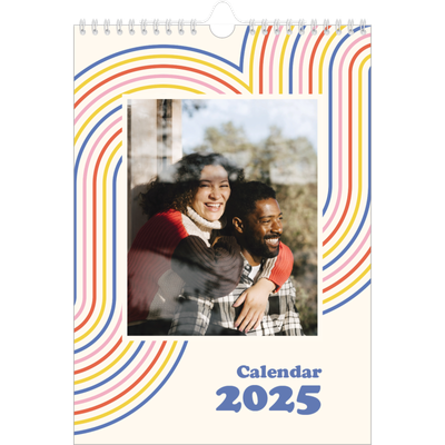 Retro stripes | Calendar A4