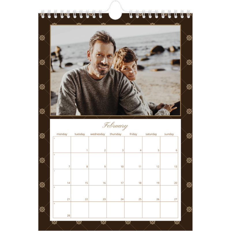 Vintage monochrome | Calendar A4