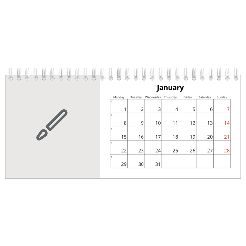 Design your own product | Calendar desk