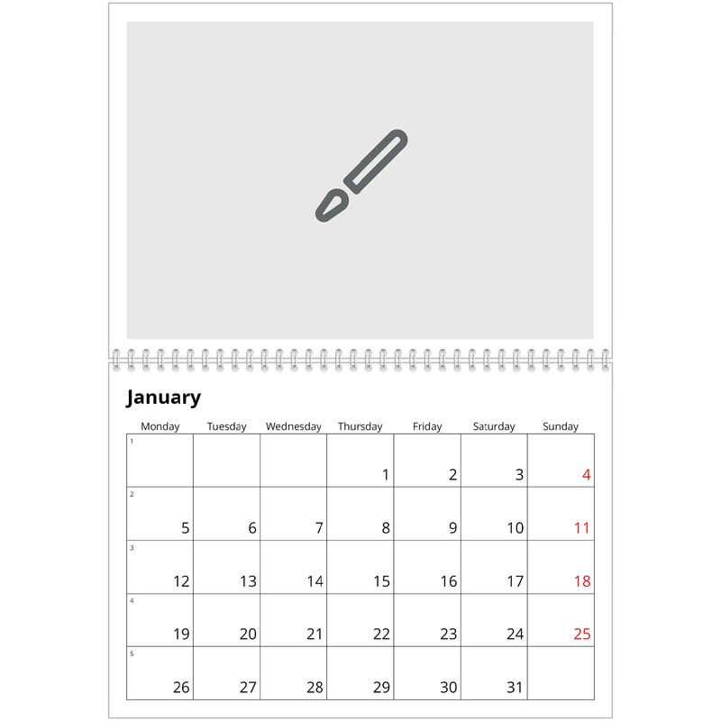 Design your own calendar | Calendar A4-double