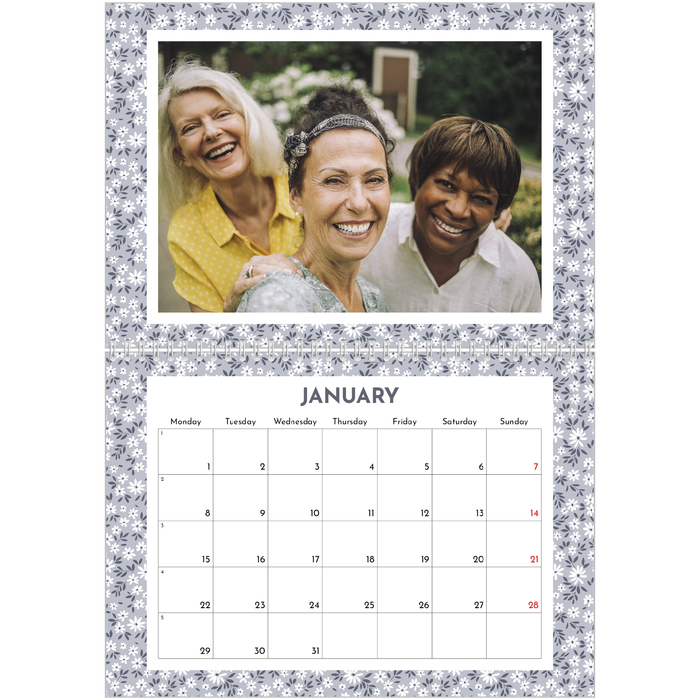 A4 Family Planner 2025 for Wall | Weekly Planner Calendar