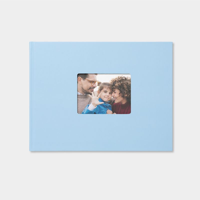 Photo Book with Square Window Cover | 28x21 cm
