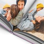 Photo Book with Square Window Cover | 28x21 cm