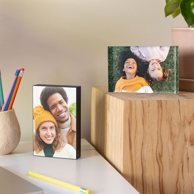 Photo Blocks | Personalised Wooden or Acrylic Blocks