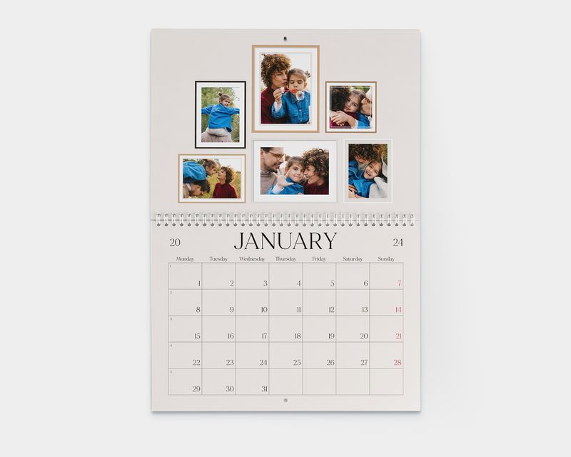Personalised 2026 Calendars with Photos 30% Off from £20
